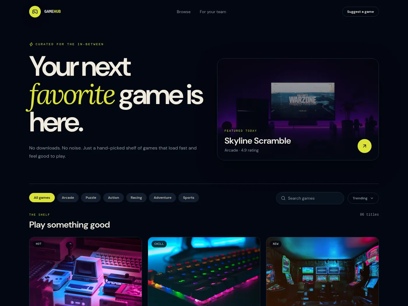 GameHub Unblocked