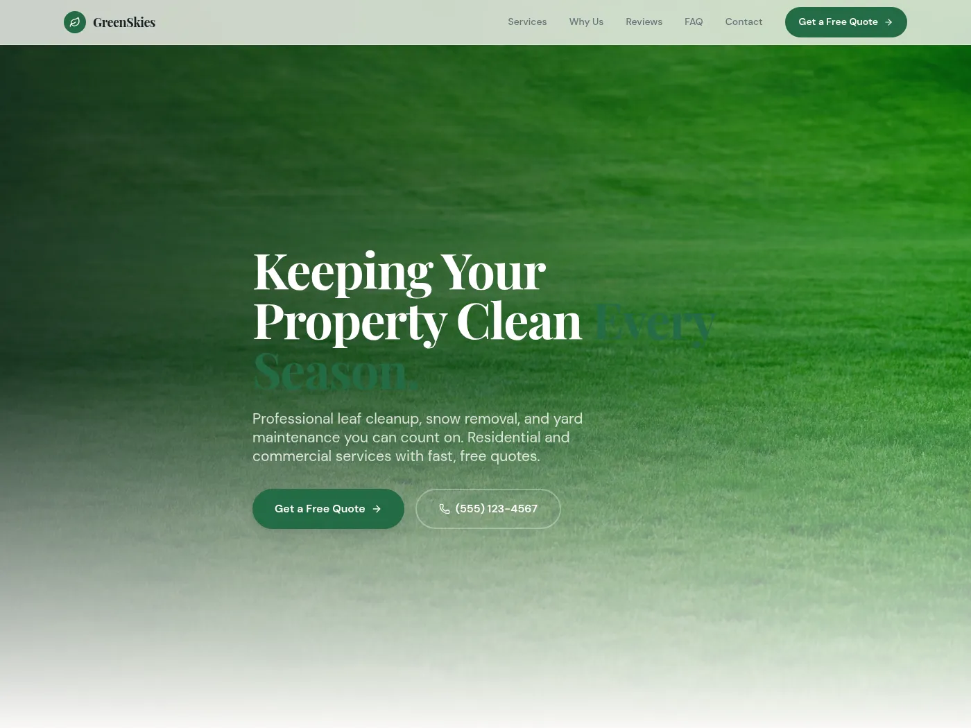 GreenSkies Yard Services
