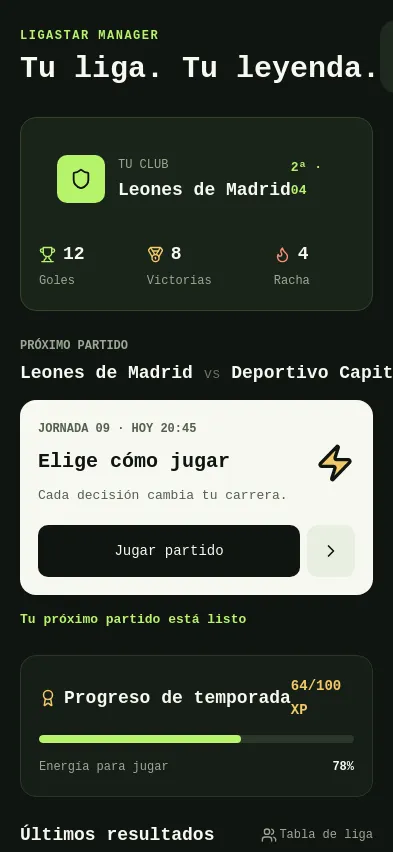 LigaStar Manager