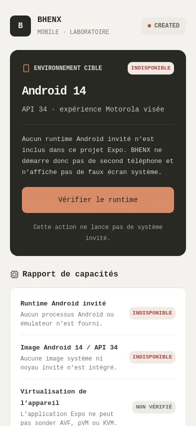 Bhenx Mobile Sandbox