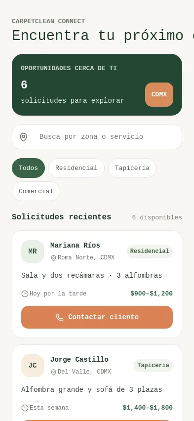 CarpetClean Connect