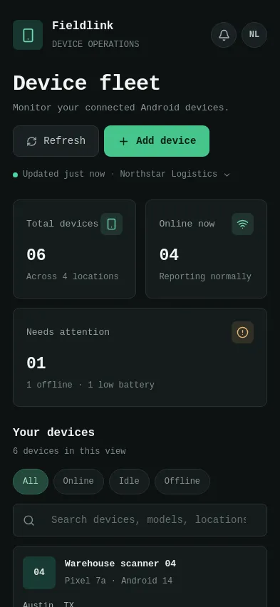 Android Device Controller
