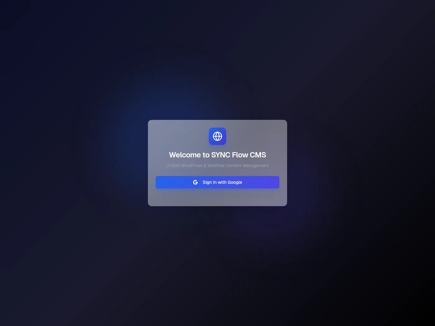 SYNC Flow CMS Core Features Clone – Unified WordPress & Webflow Content Management with AI Enhancement