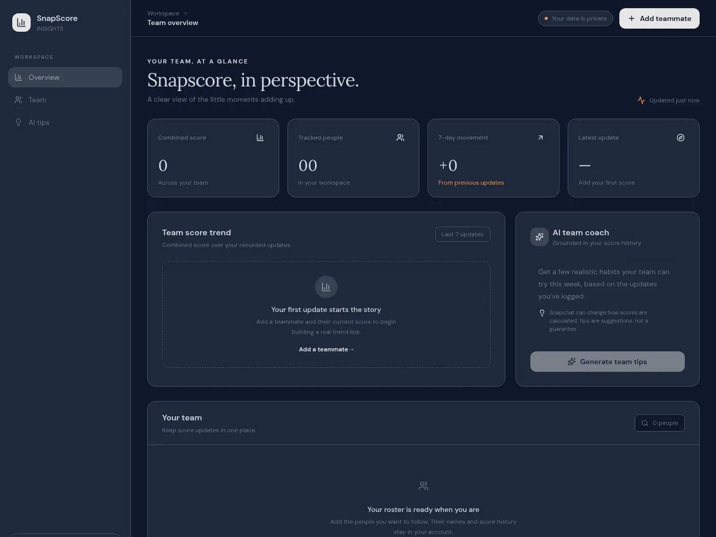SnapScore Insights