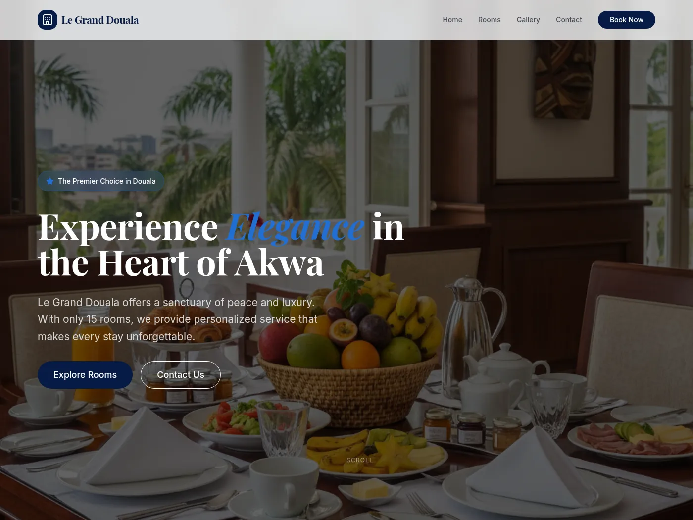 Douala Hotel Web Presence