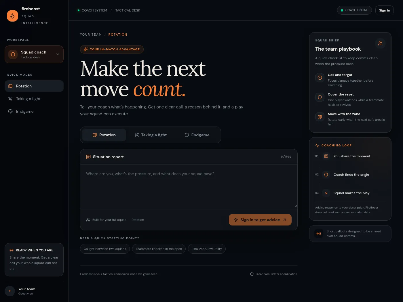 FireBoost AI Coach