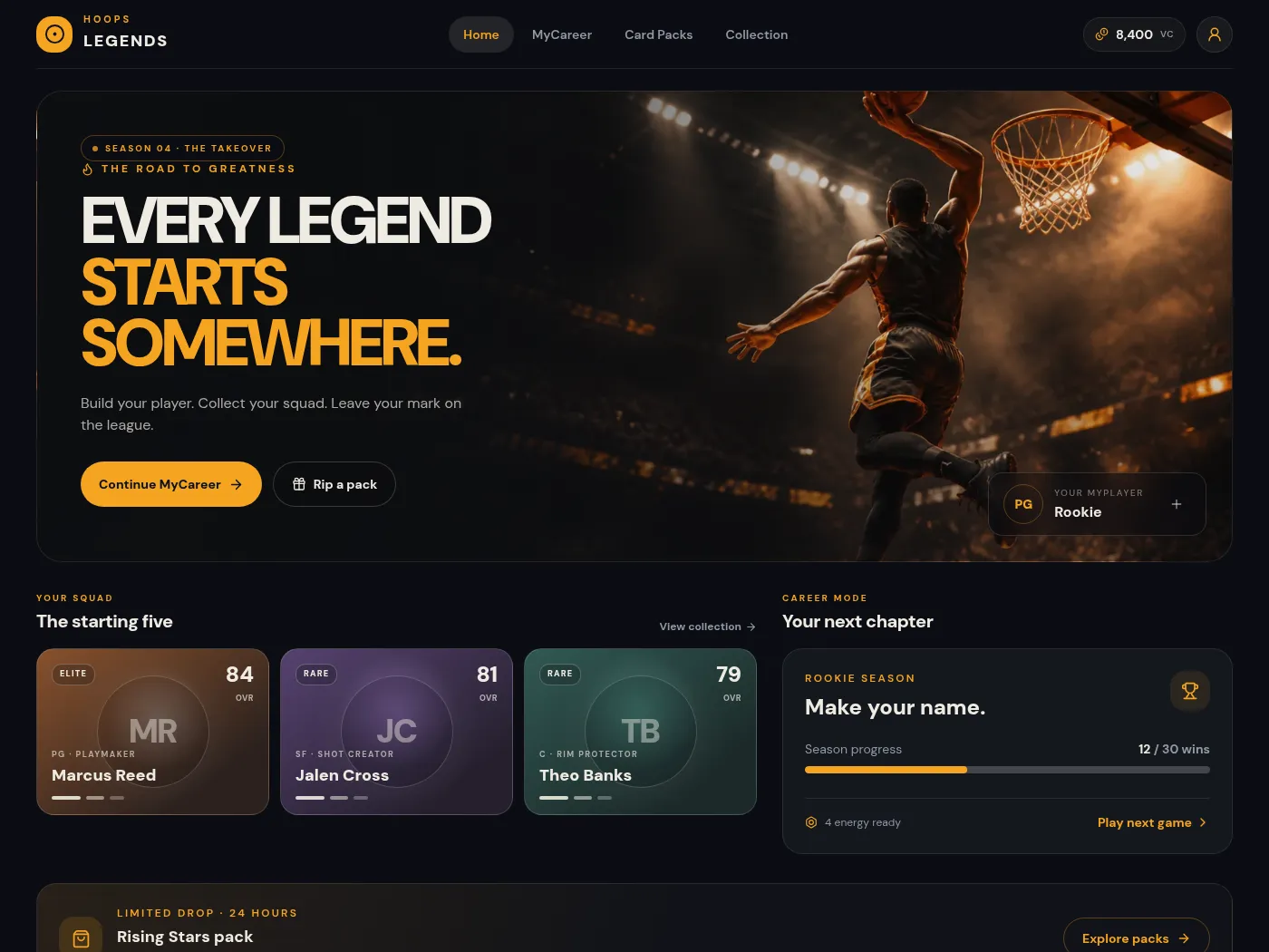 Hoops Legends Game