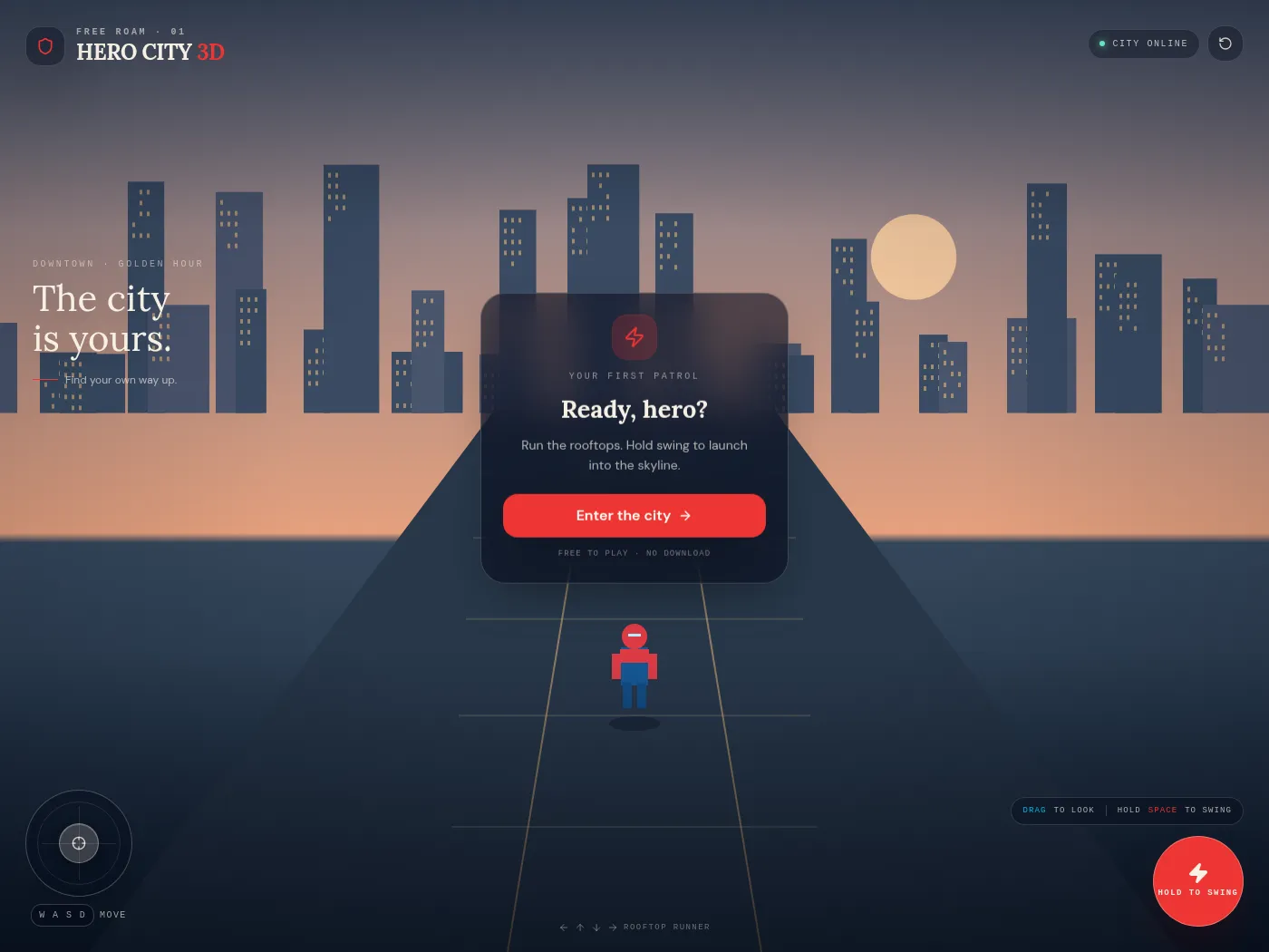 Hero City 3D