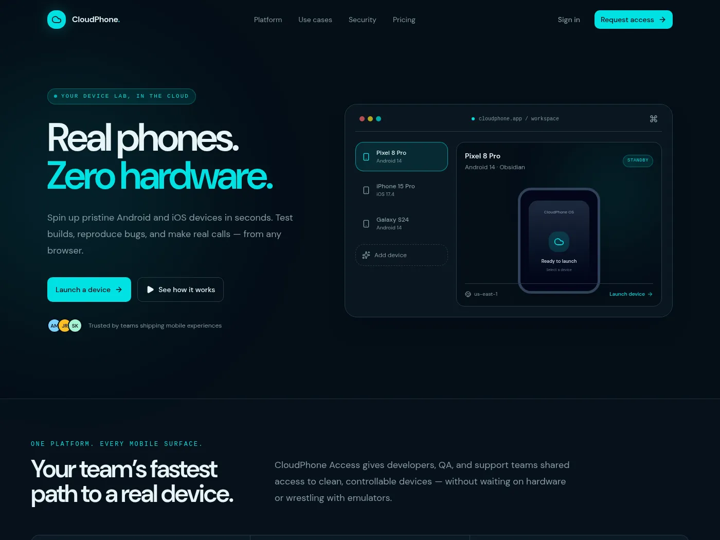 CloudPhone Access