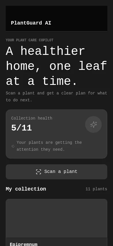 PlantGuard AI
