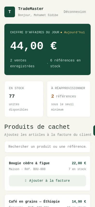 TradeMaster Mobile