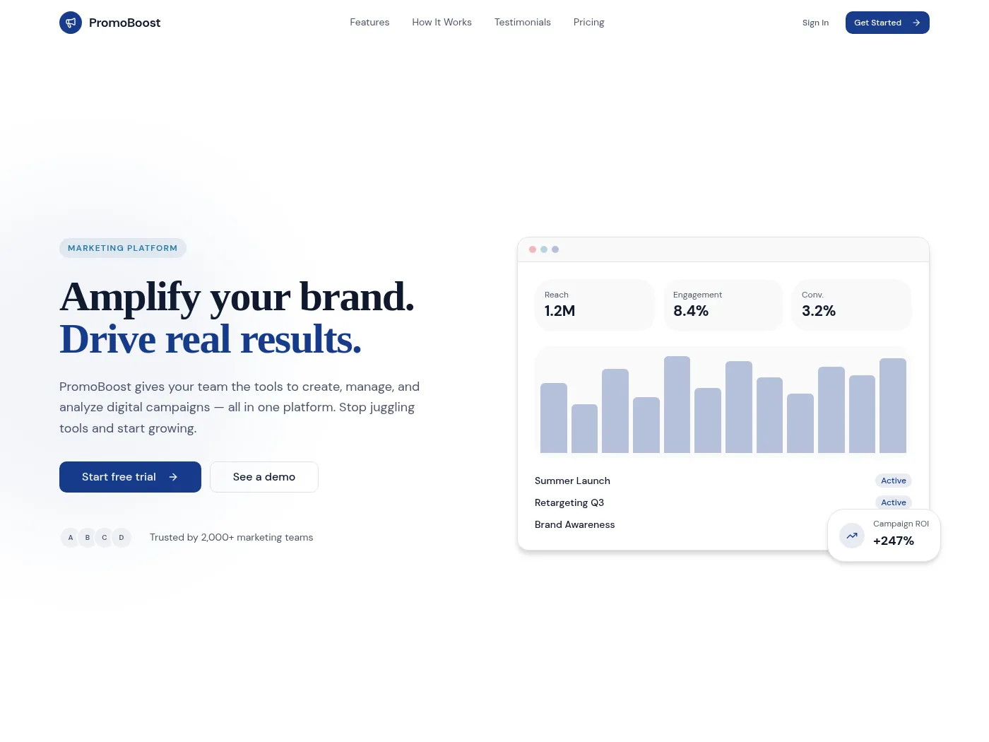 PromoBoost Platform