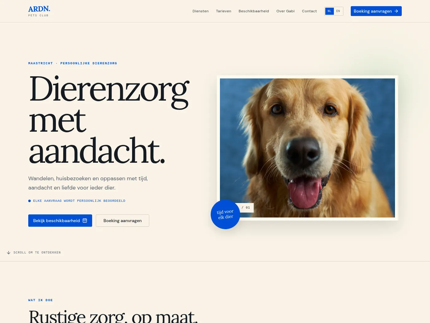 ARDN. Pets Club Site