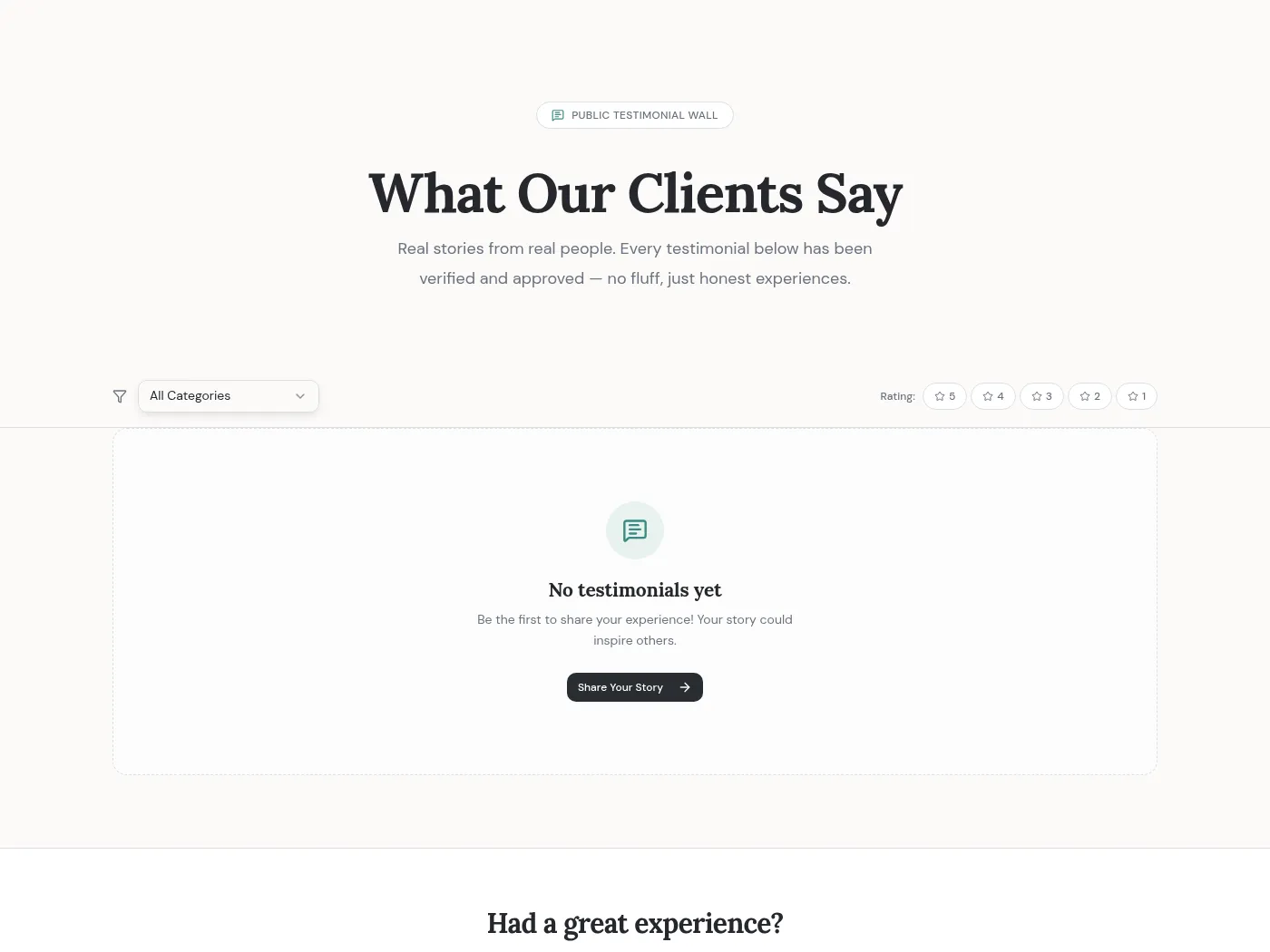 Testimonial Genie