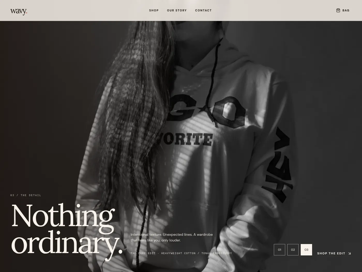 Wavy Fashion Website