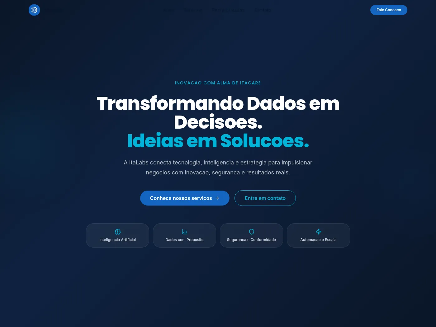 ItaLabs Corporate Website