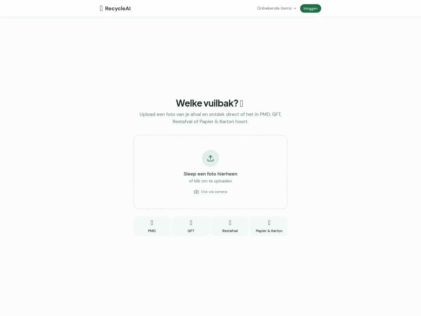 RecycleAI Classifier