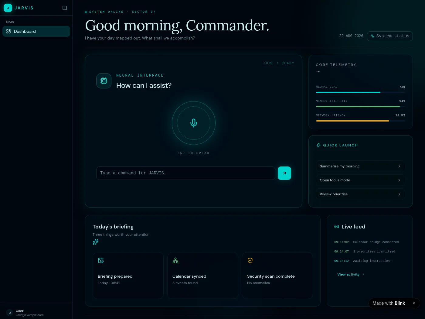 Jarvis UI