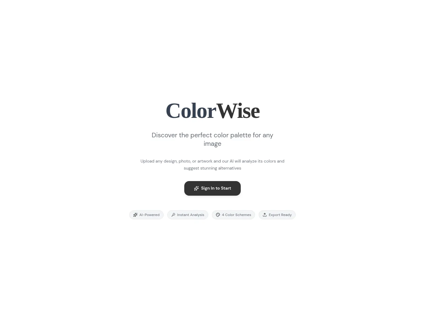 ColorWise Analyzer
