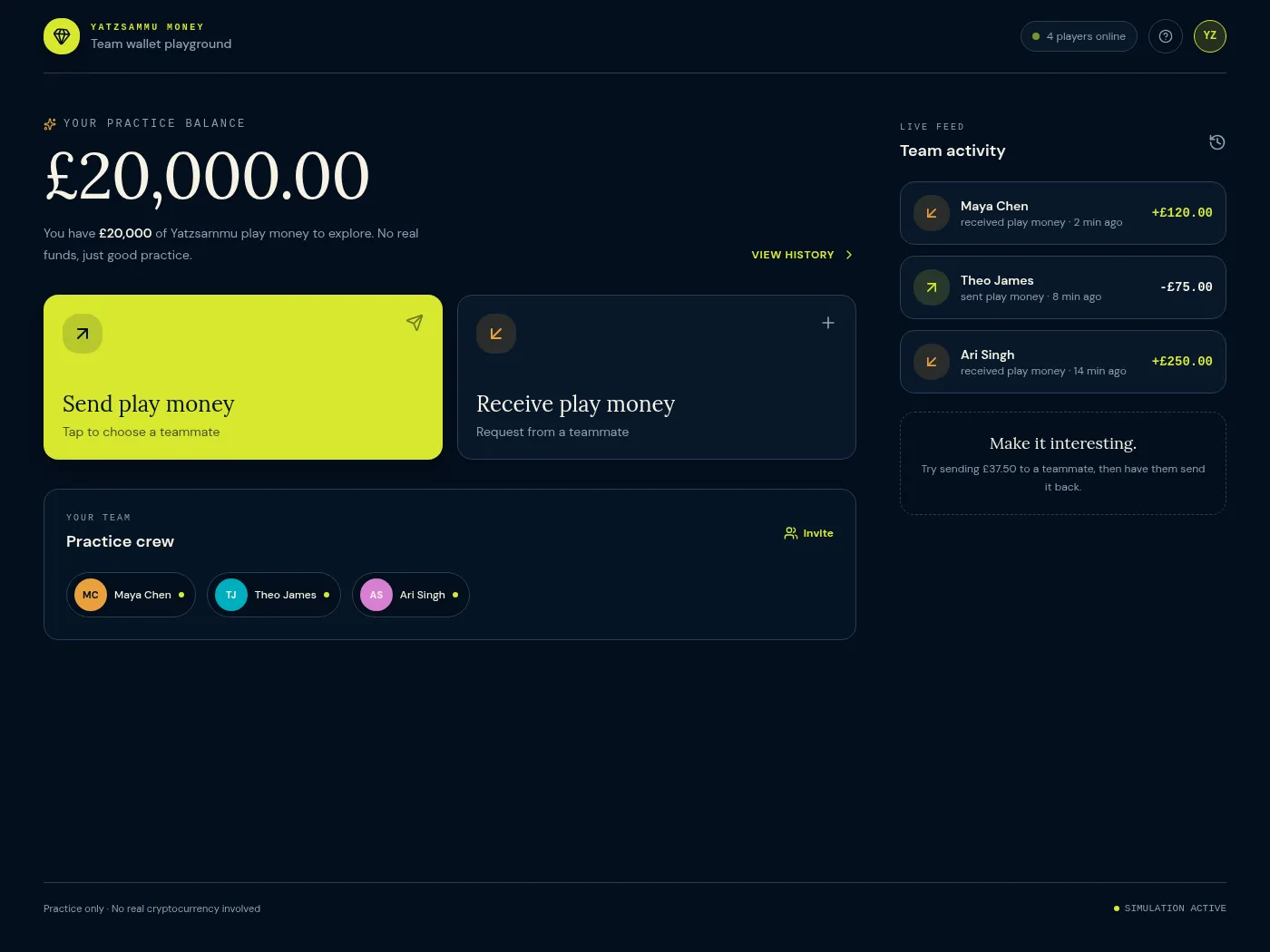 Crypto Wallet Playground