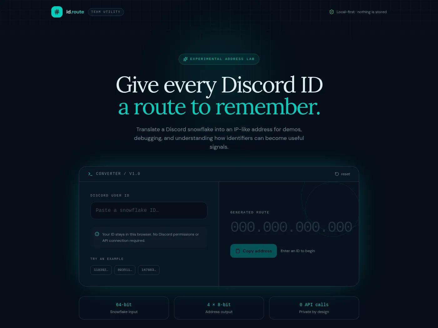 Discord ID IP Converter