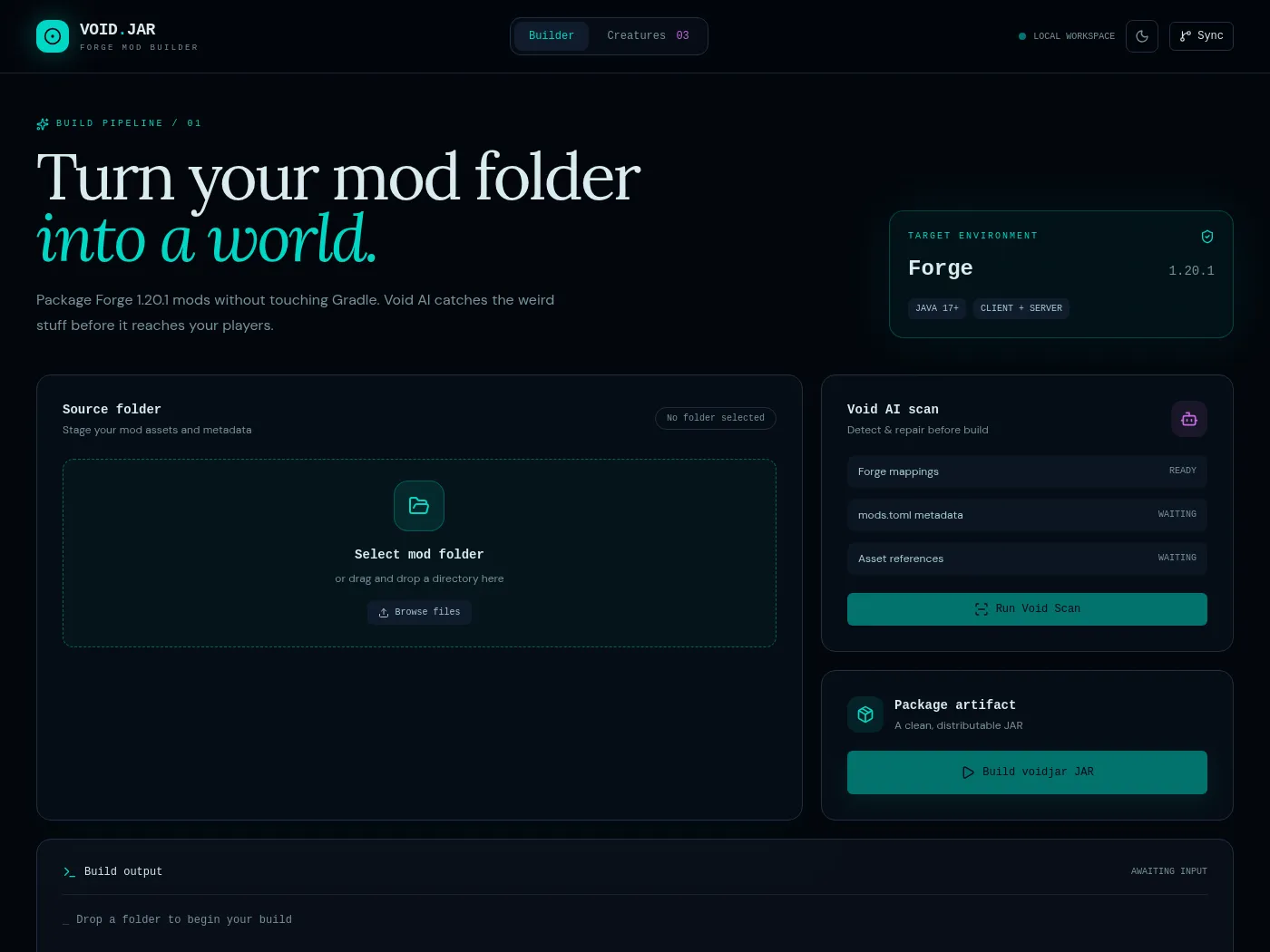 Void.JAR Mod Builder