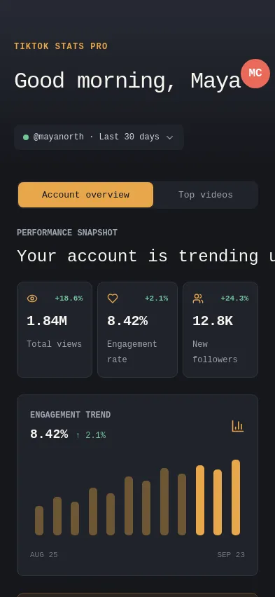 TikTok Stats Pro