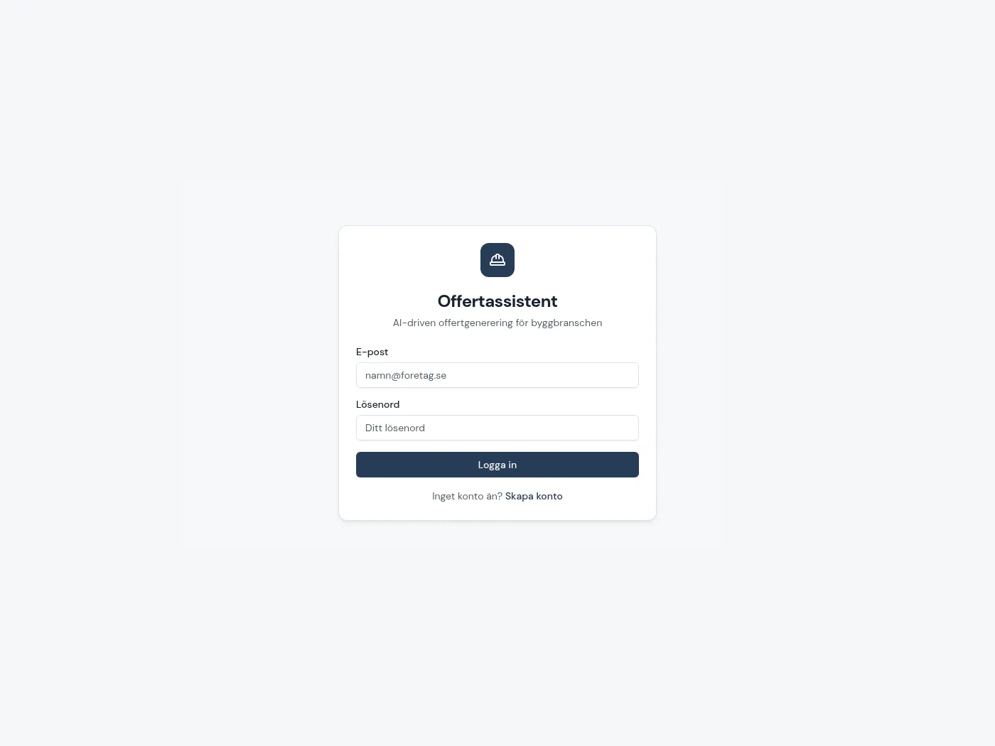 Offertassistent AI
