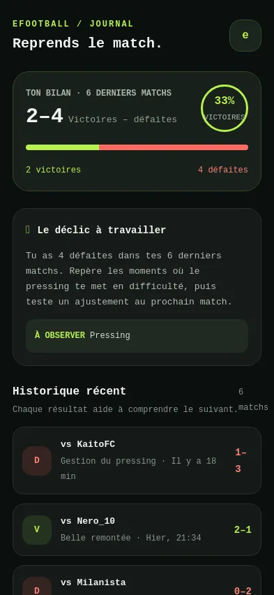 eFootball Winning Tracker