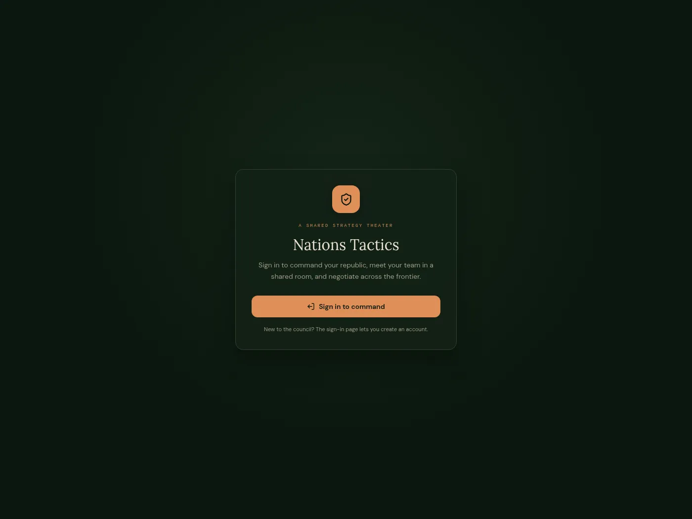 Nations Tactics Online