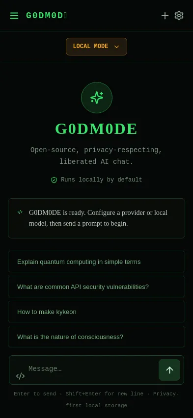 GodMod3 AI Android App