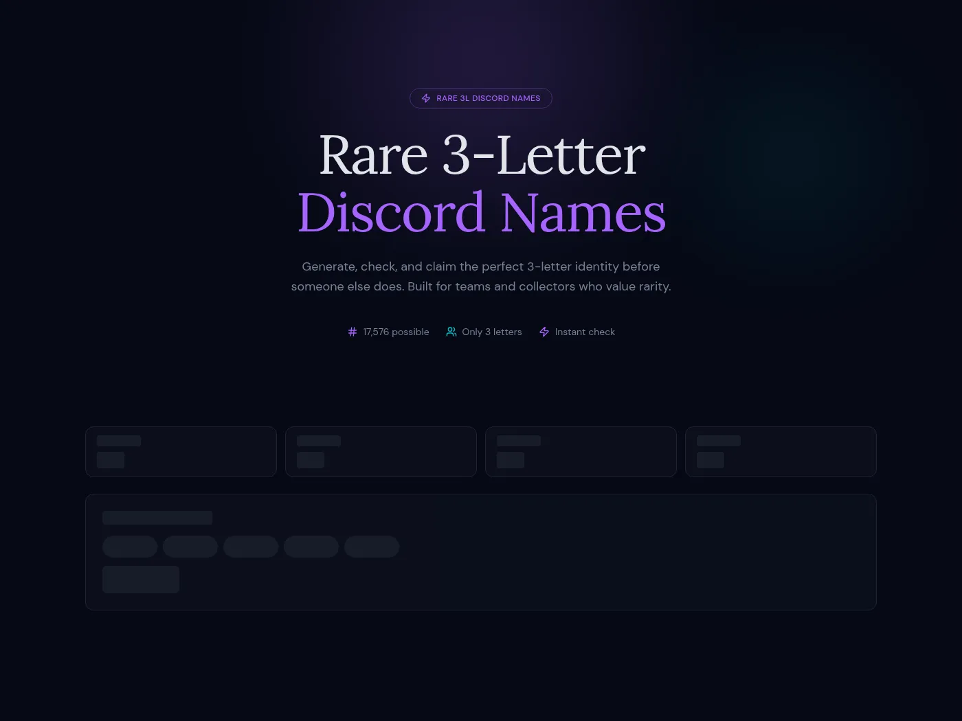 Discord Name Finder