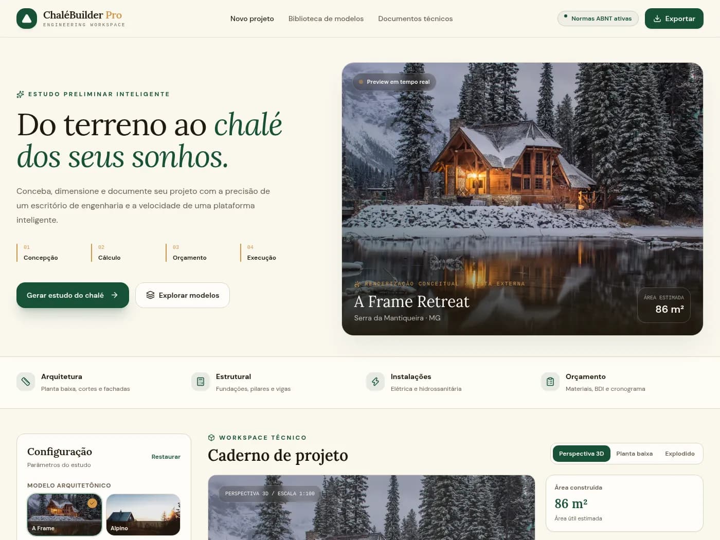 ChaléBuilder Pro