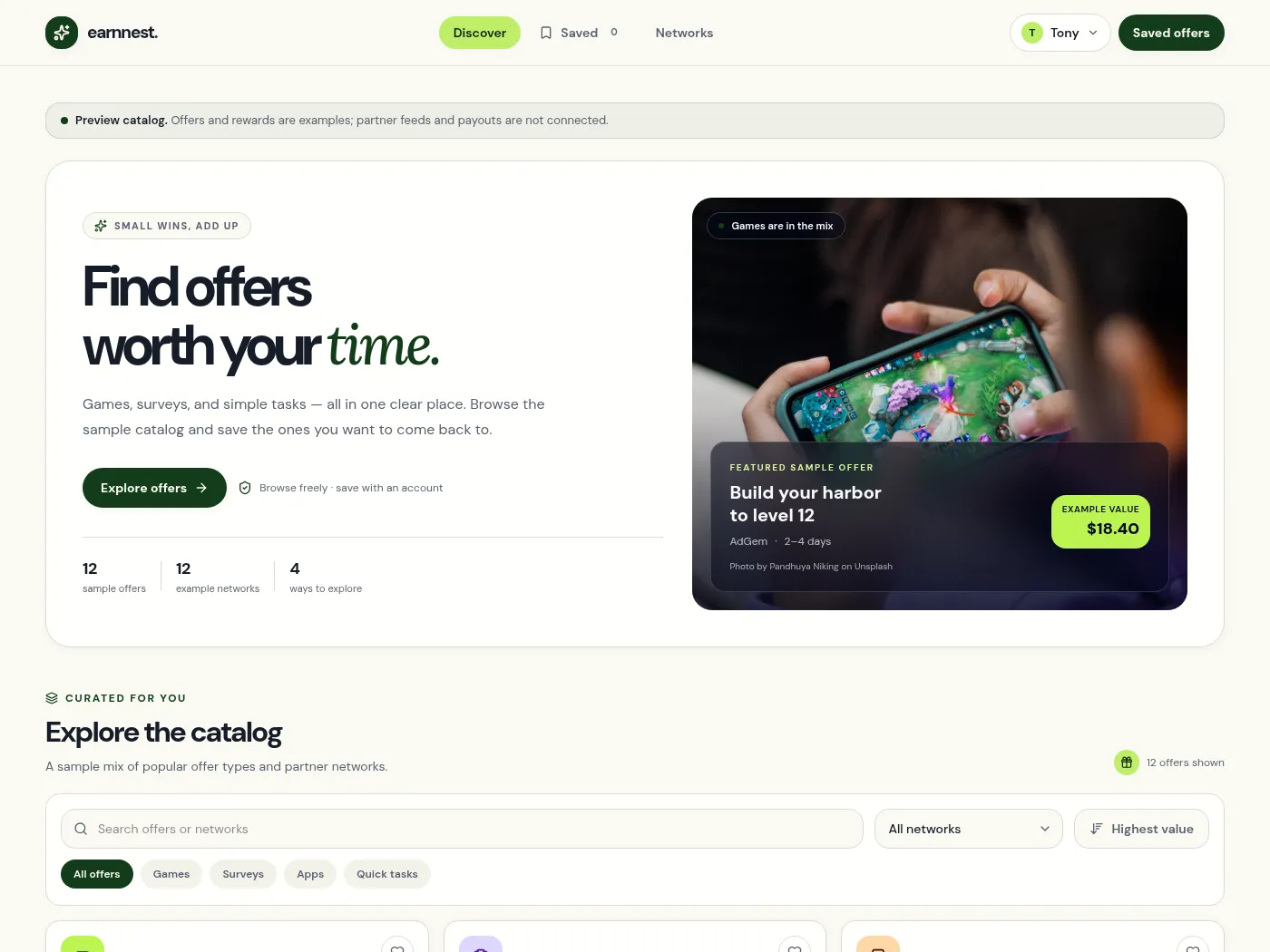 OfferWall GPT Hub