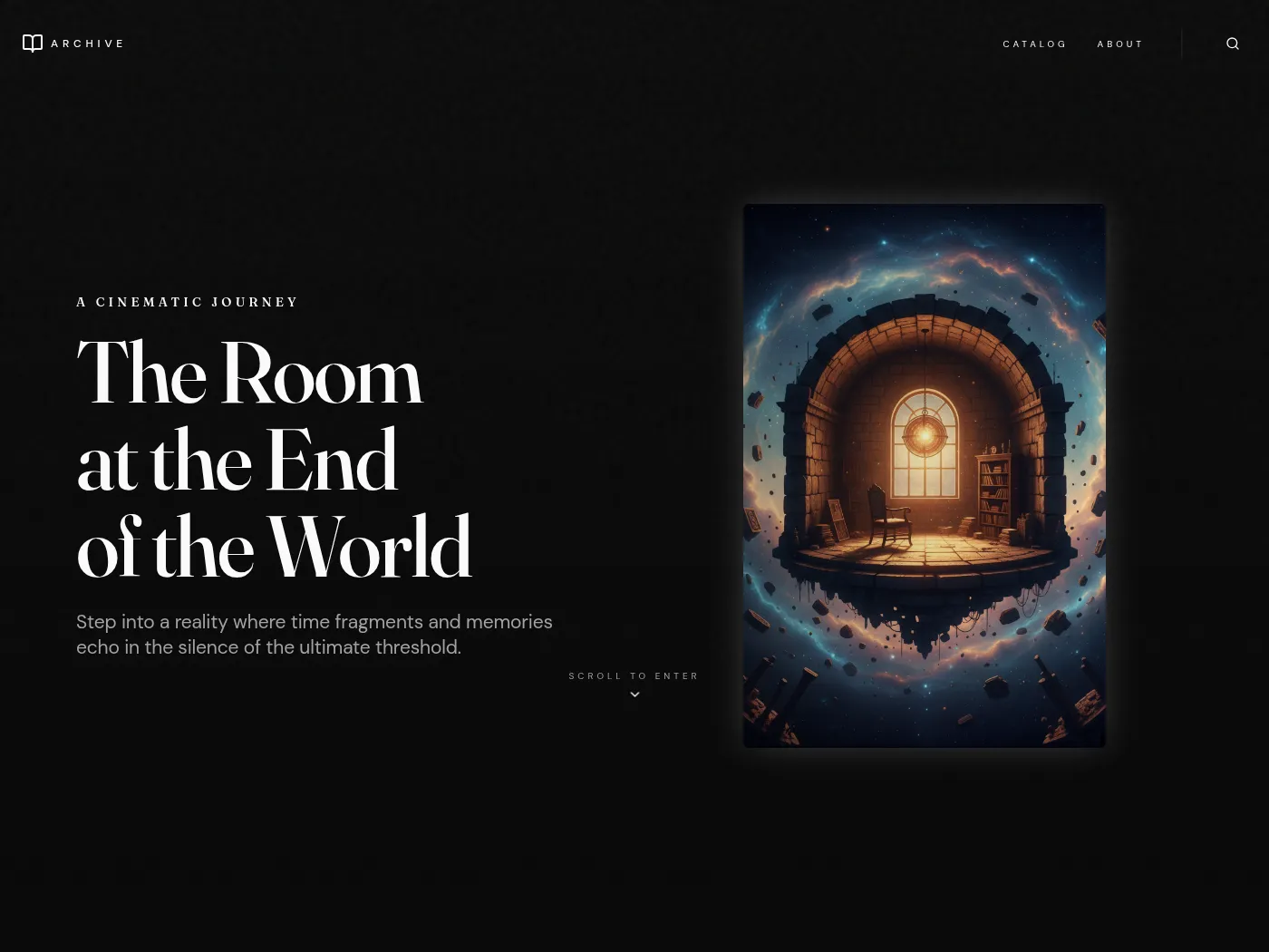 Cinematic Book Showcase