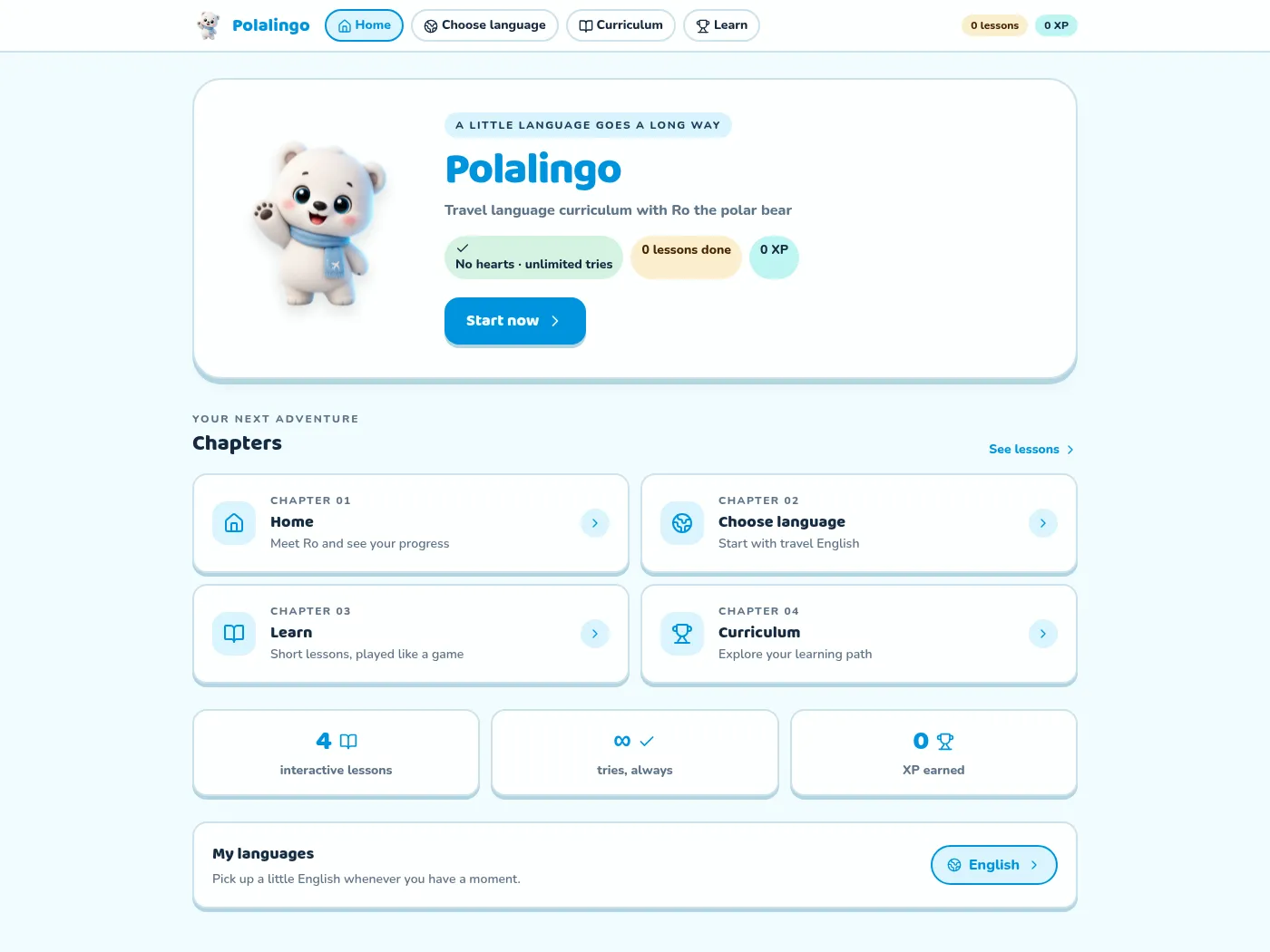 Polyglot Polar Play Clone