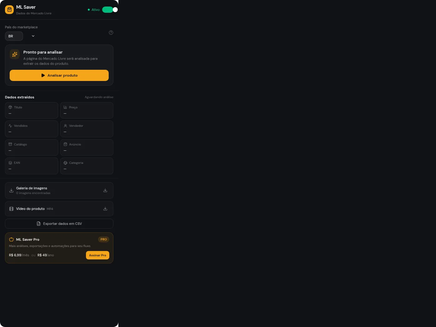 ML Saver Extension