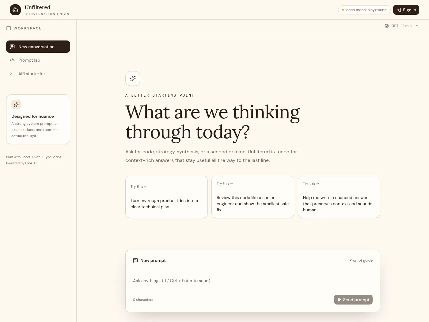 Claude-Like Chatbot Framework