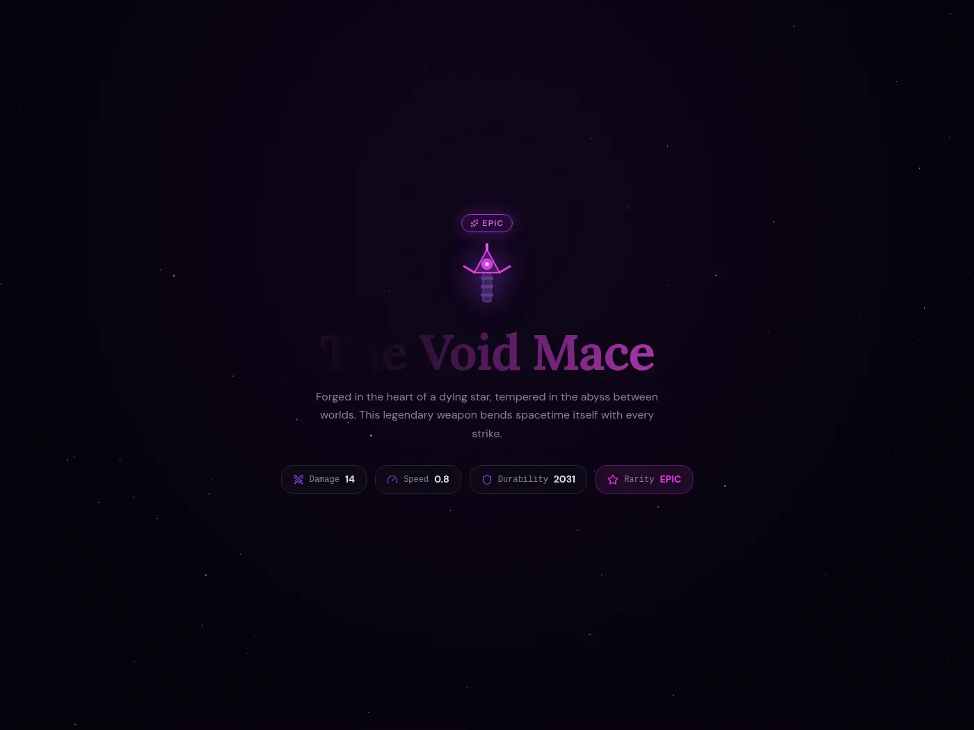 Void Mace Generator