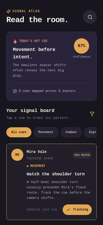 Avatar Hack Signals