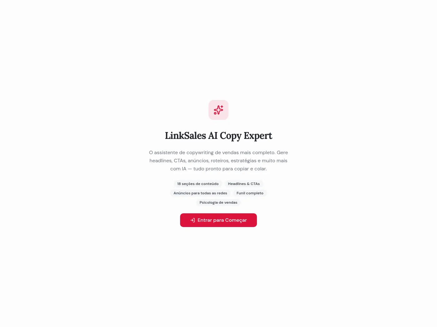 LinkSales AI Copy Expert