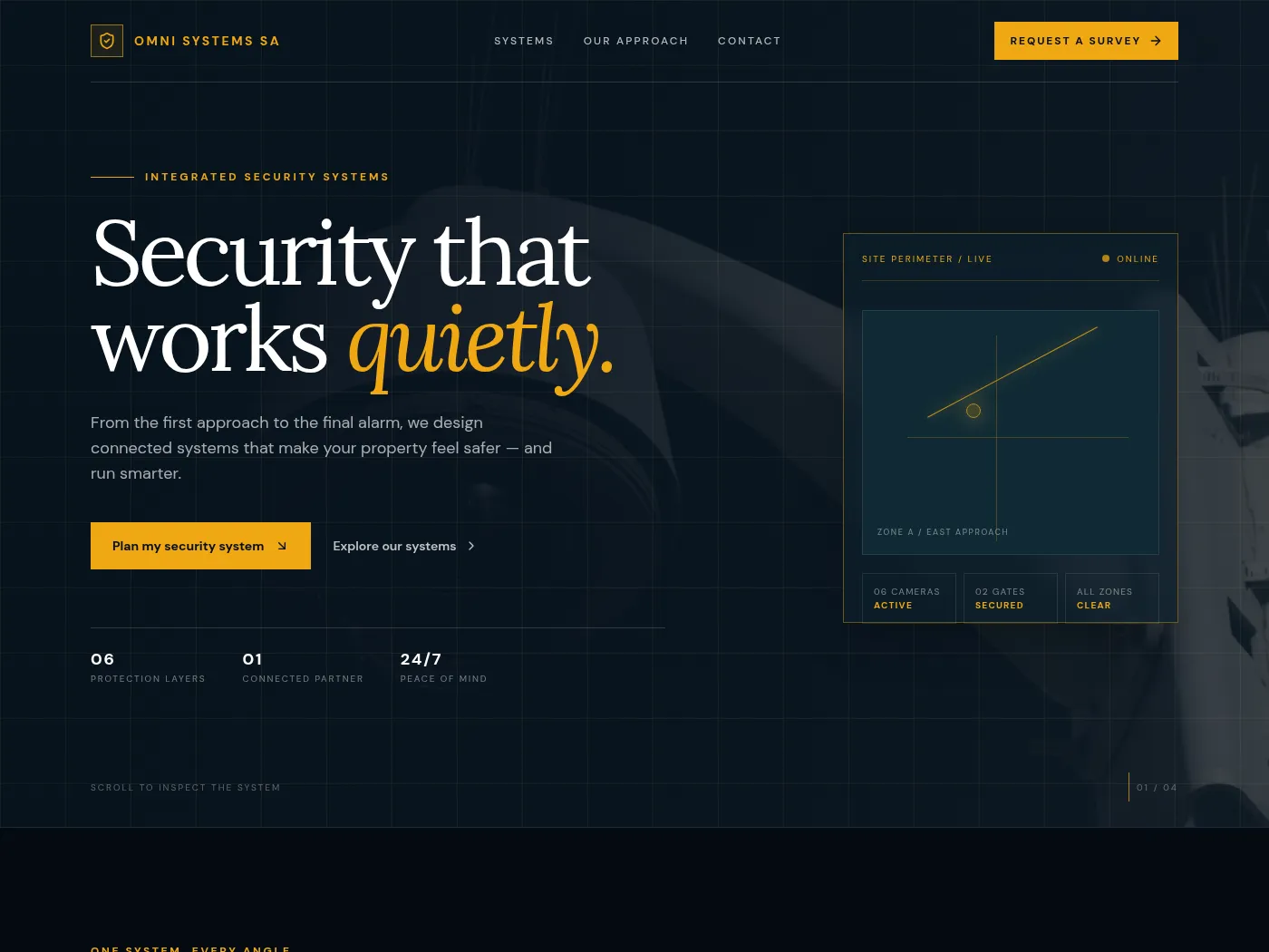 SecureTech Landing Page