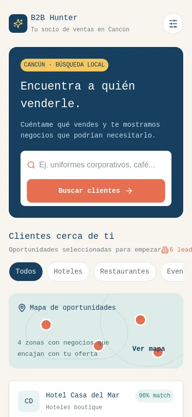 B2B Hunter App