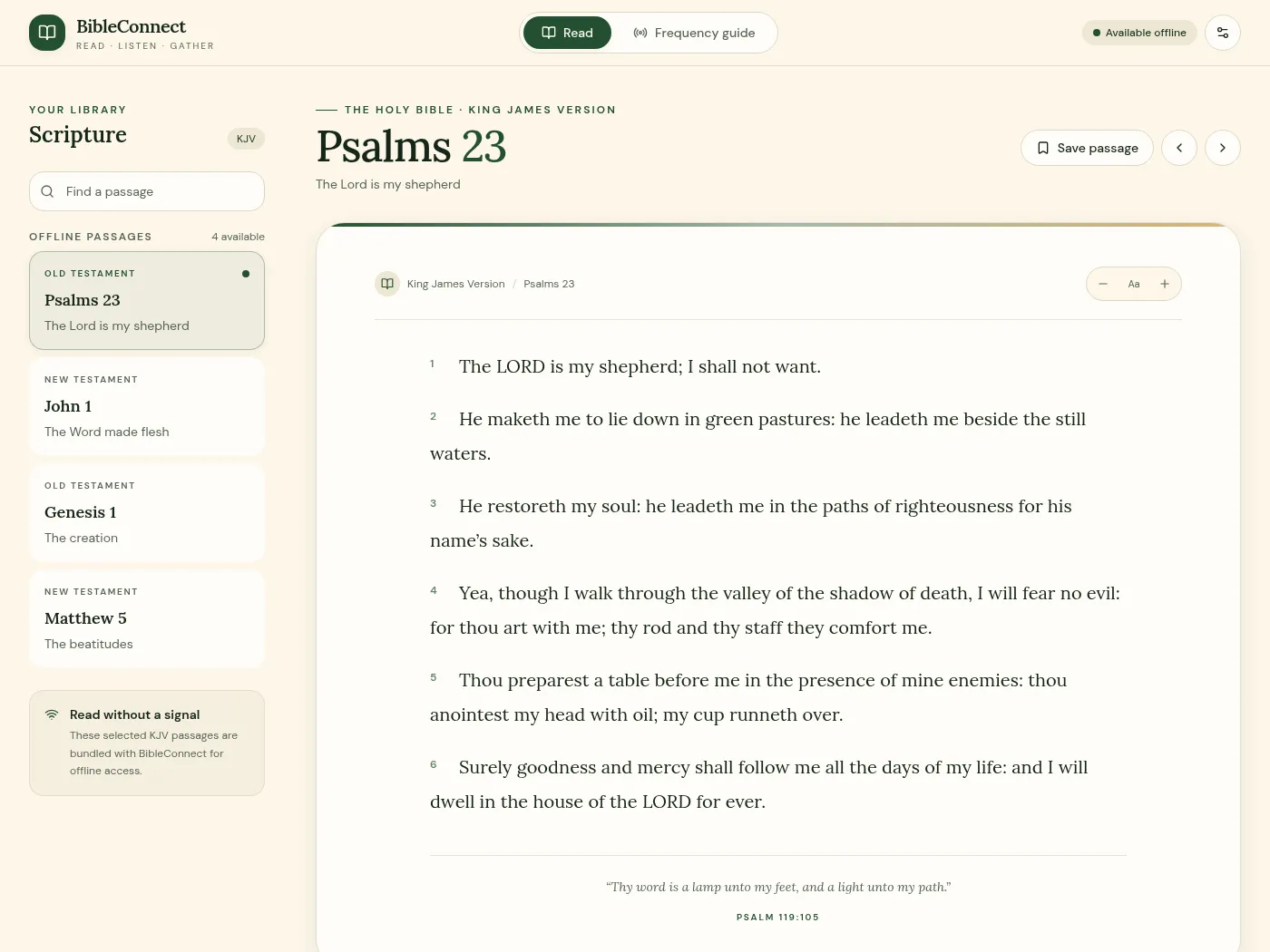 BibleConnect App