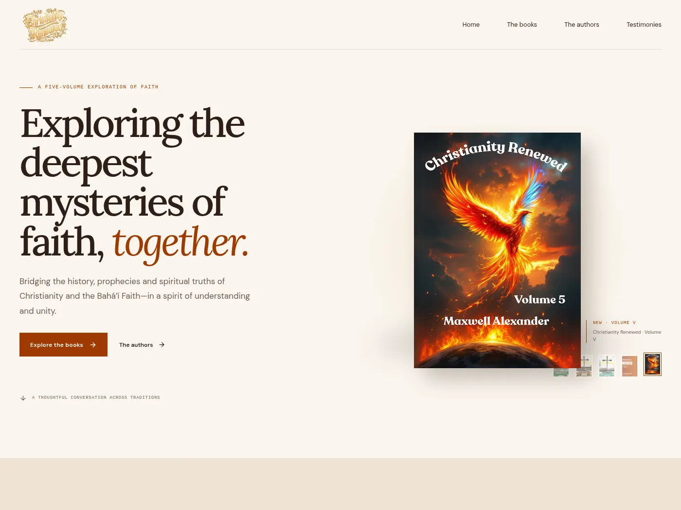 Christianity Renewed Portal