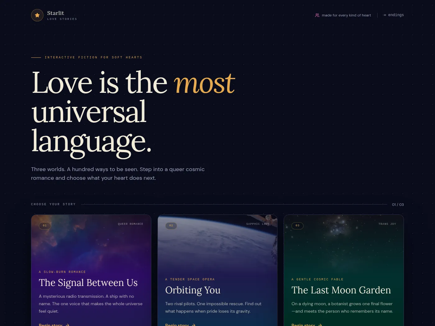 Starlit Love Stories