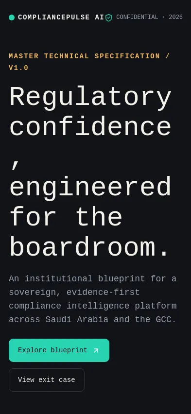 CompliancePulse AI Mobile