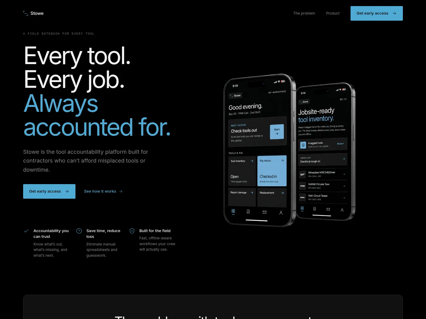 Stowe Marketing Site