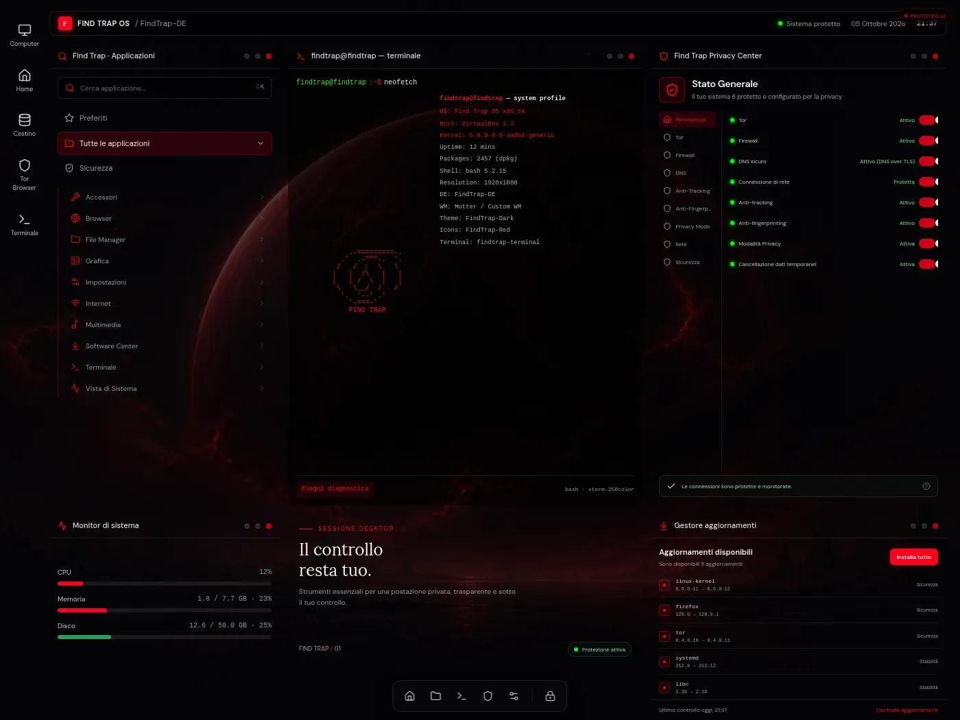 Find Trap OS Builder