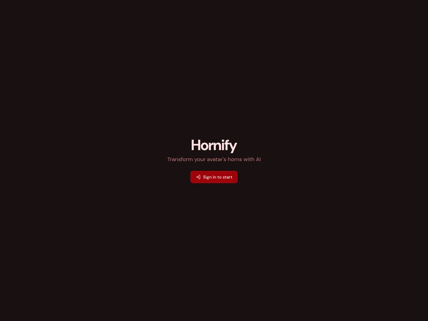 Hornify Avatar Editor